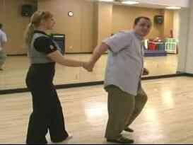 Wie man ein Solo wiederum Swing Dance