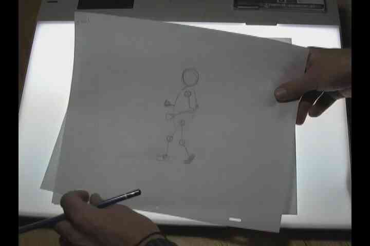 Walk Cycle Animation Tipps zu Tracing