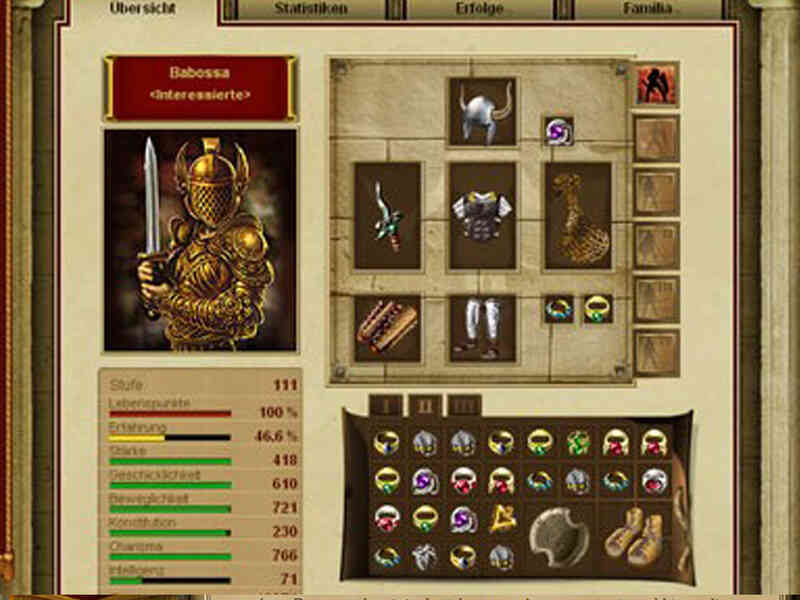 Wie werde ich erstaunlich Gladiatus