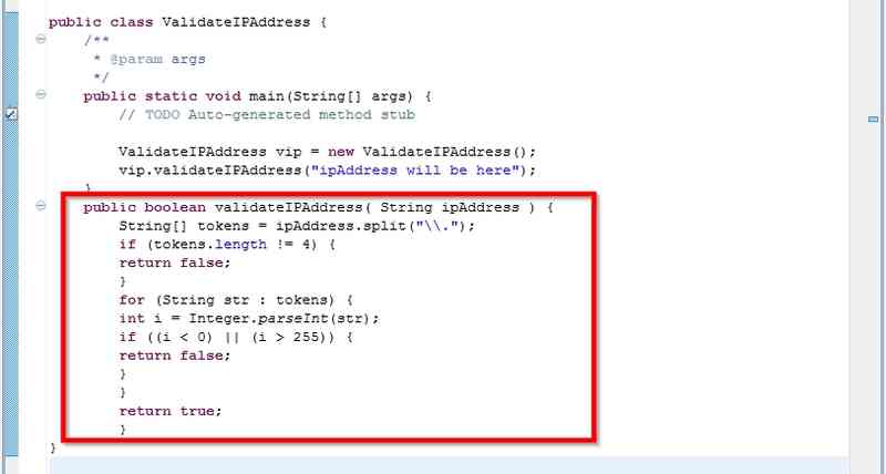 Gewusst wie: Überprüfen Sie eine IP-Adresse in Java