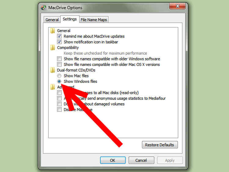 Wie man Windows installieren Anwendungsfehler verursacht durch Macdrive beheben